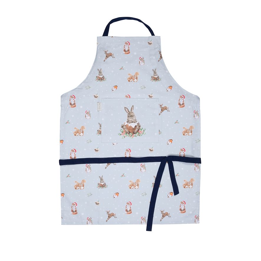 Wrendale Designs Winter Woodland Cotton Adults Apron - threelittlebears ...